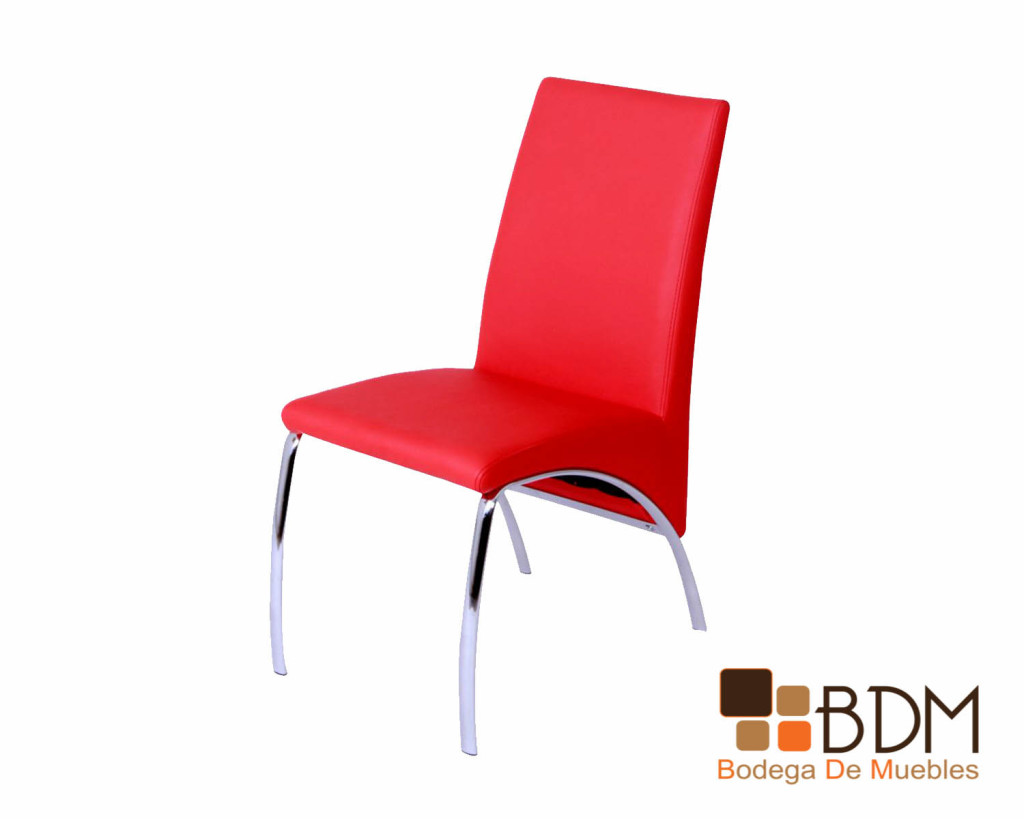 silla roja para comedor - Bodega de Muebles | Mueblería Online