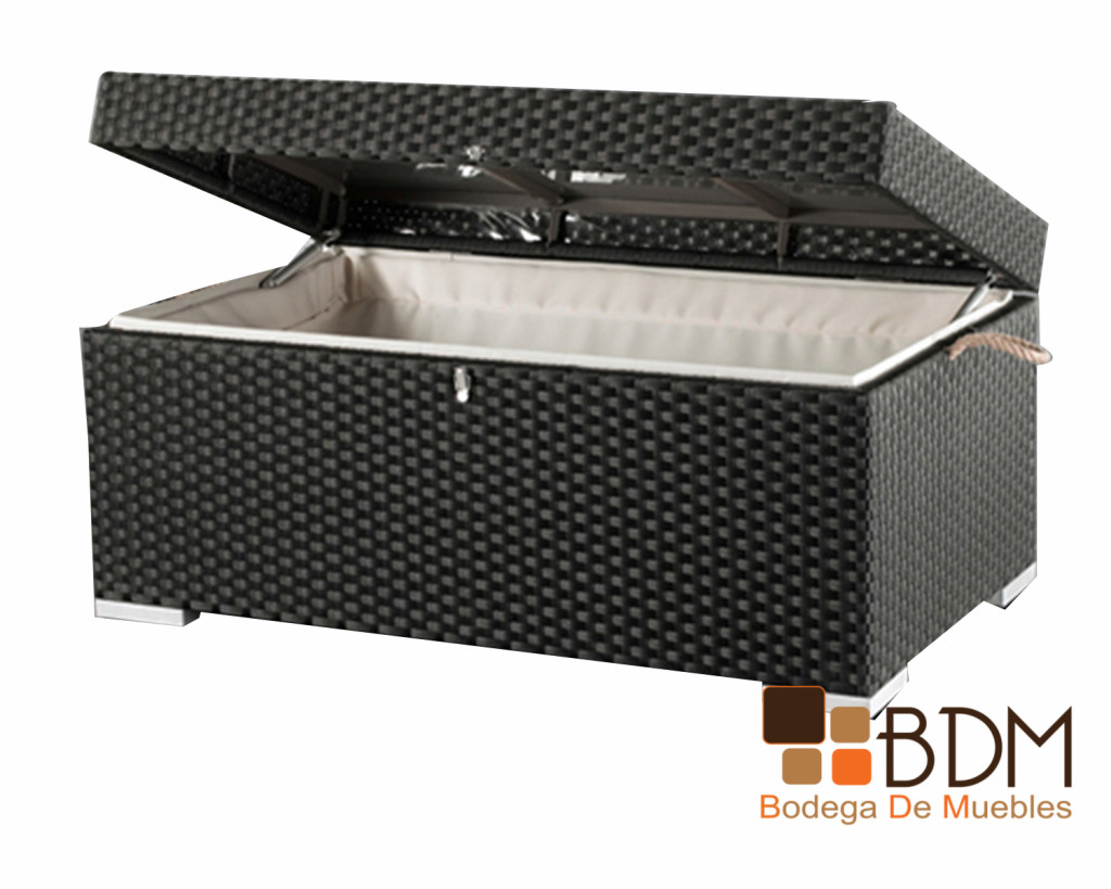 Caja Baúl en Rattán Angela - Bodega de Muebles | Mueblería Online