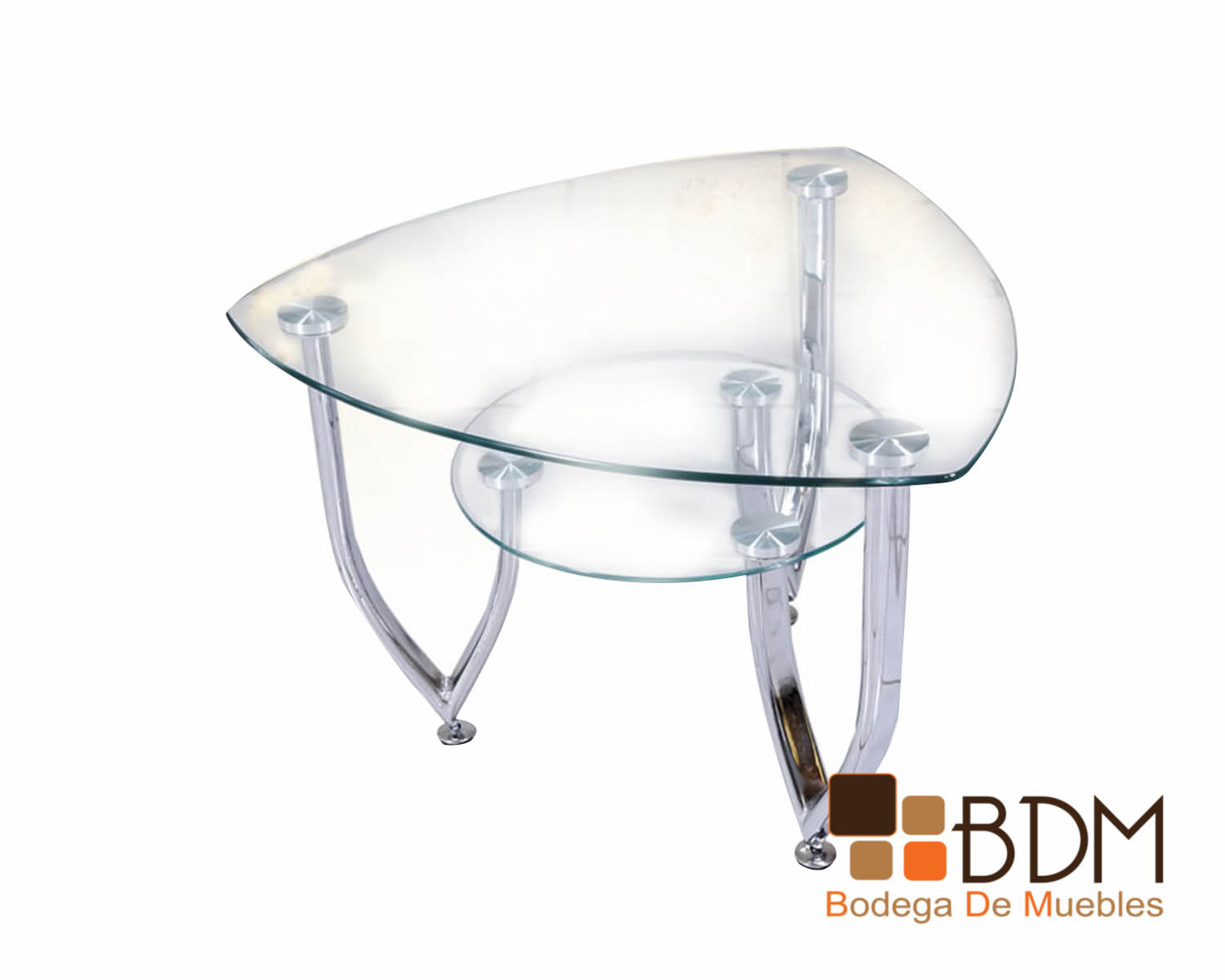 Mesa Lateral en Forma de Triángulo - Bodega de Muebles | Mueblería Online