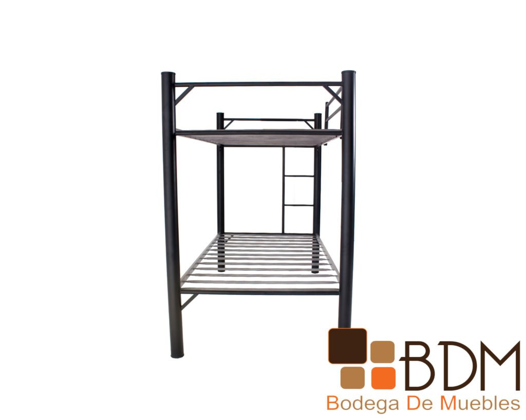 Litera moderna individual de acero - Bodega de muebles
